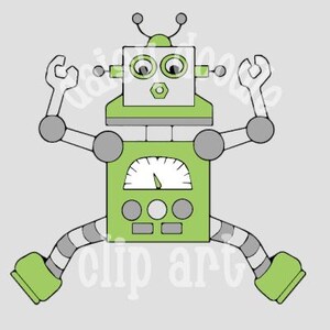 Robot Clipart, Robots, Cute Robot Clipart, Simple Robot Clipart ...