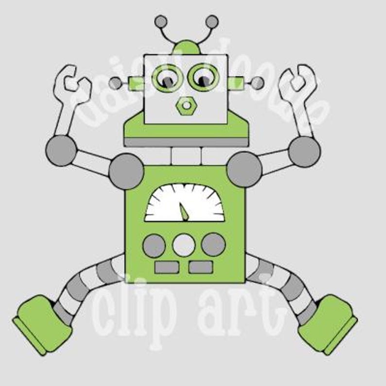 Robot Clipart, Robots, Cute Robot Clipart, Simple Robot Clipart ...