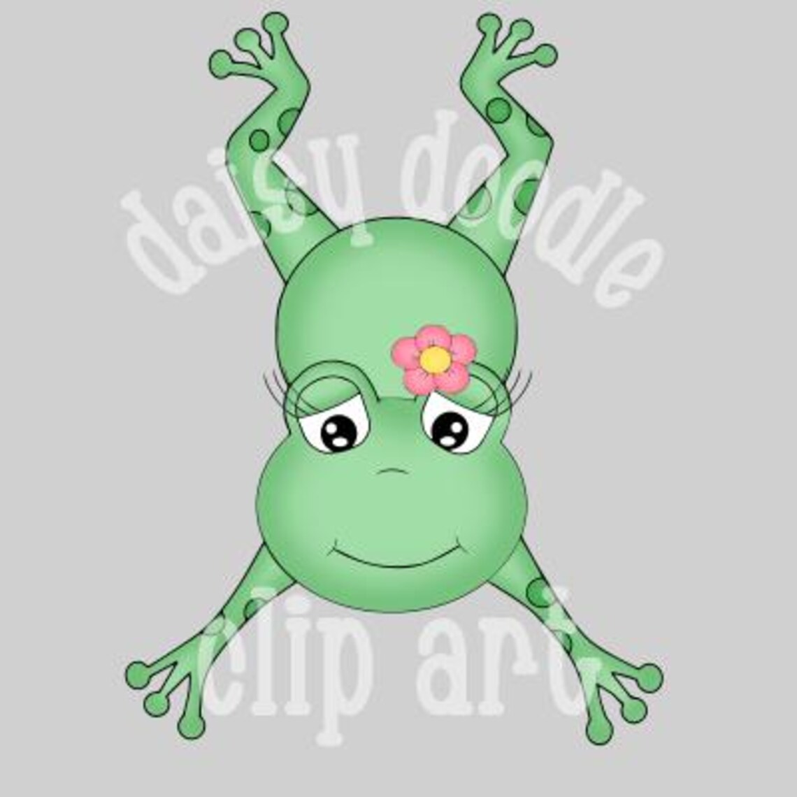 Summer Frog Clipart, Includes 14 Frog Images, Frog Clipart, Spring Frog ...