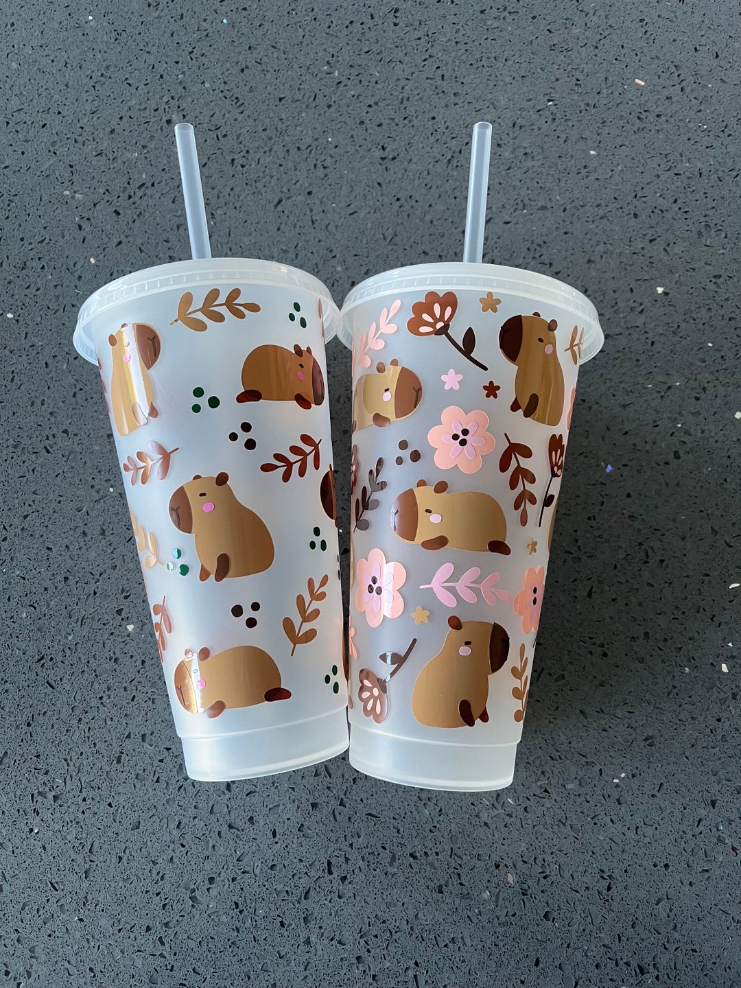Capybara 24oz Cold Cup - Etsy