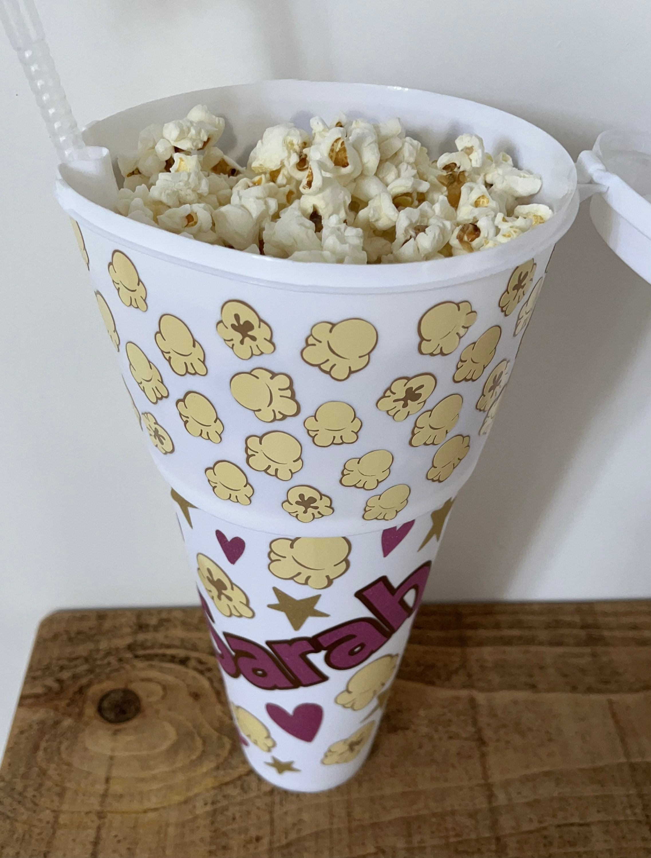 Sip and Snack Movie Night Mega Cups - Etsy UK