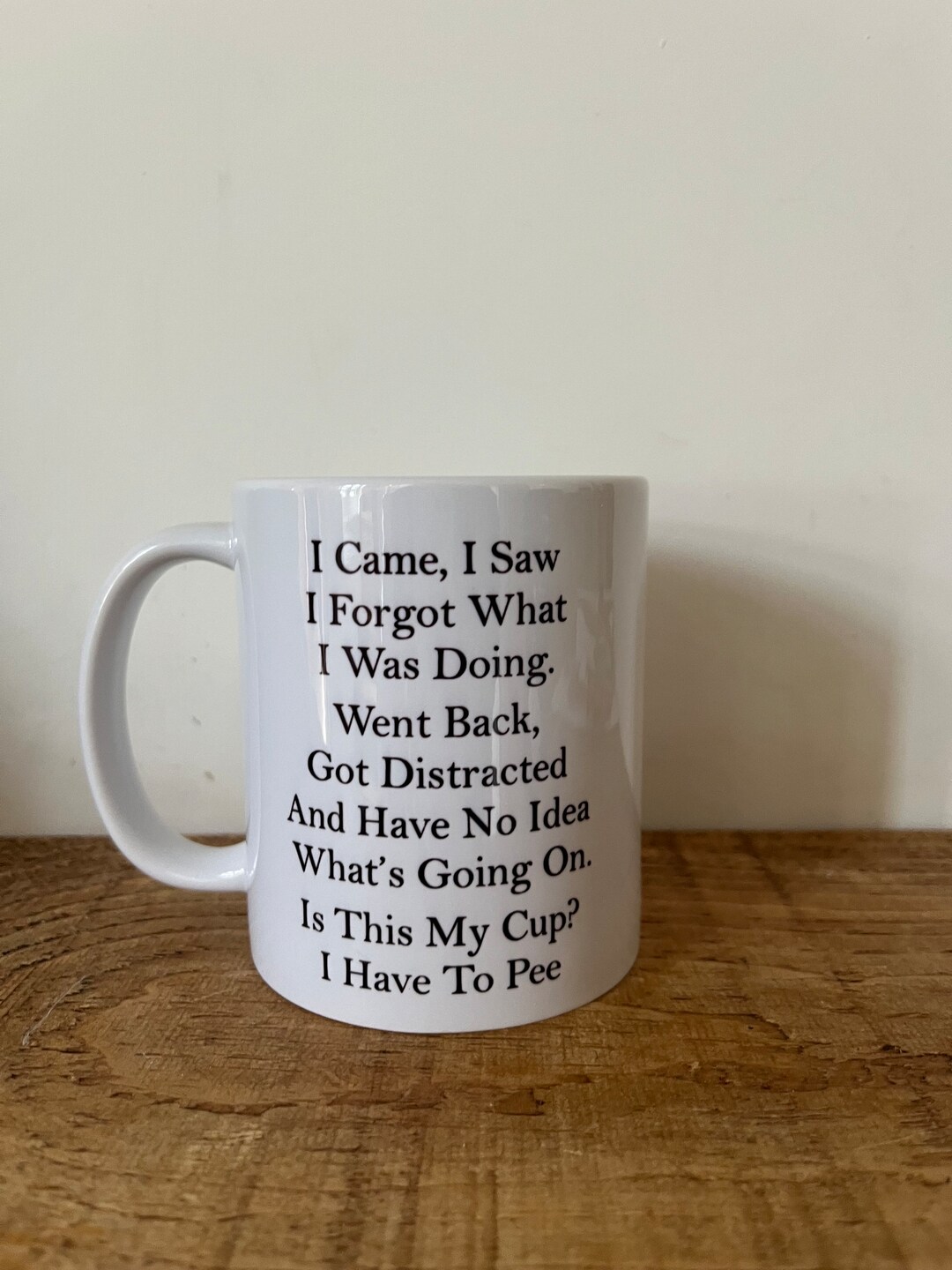 Forgetful Mug 11oz - Etsy UK
