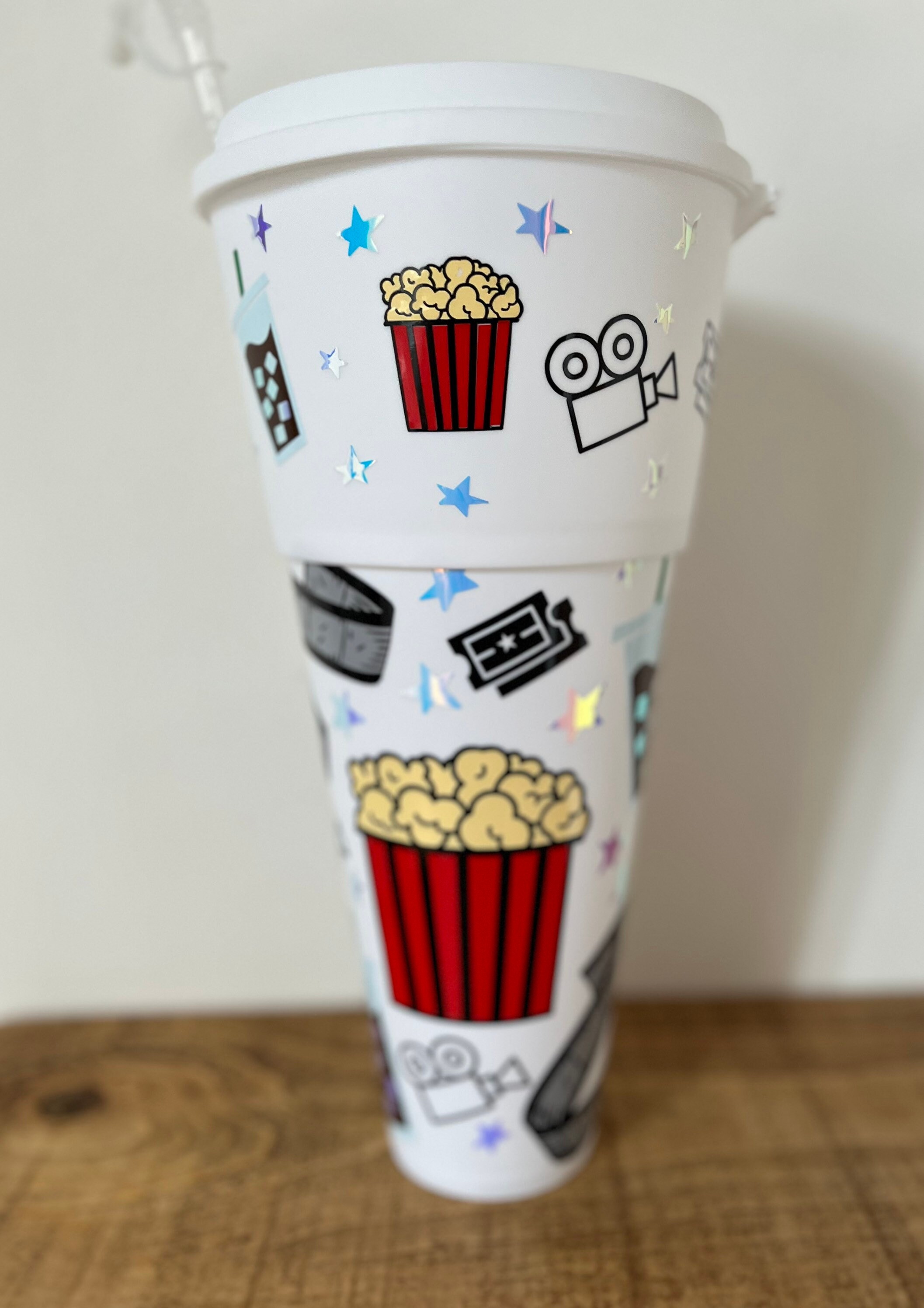 Sip and Snack Movie Night Mega Cups - Etsy UK