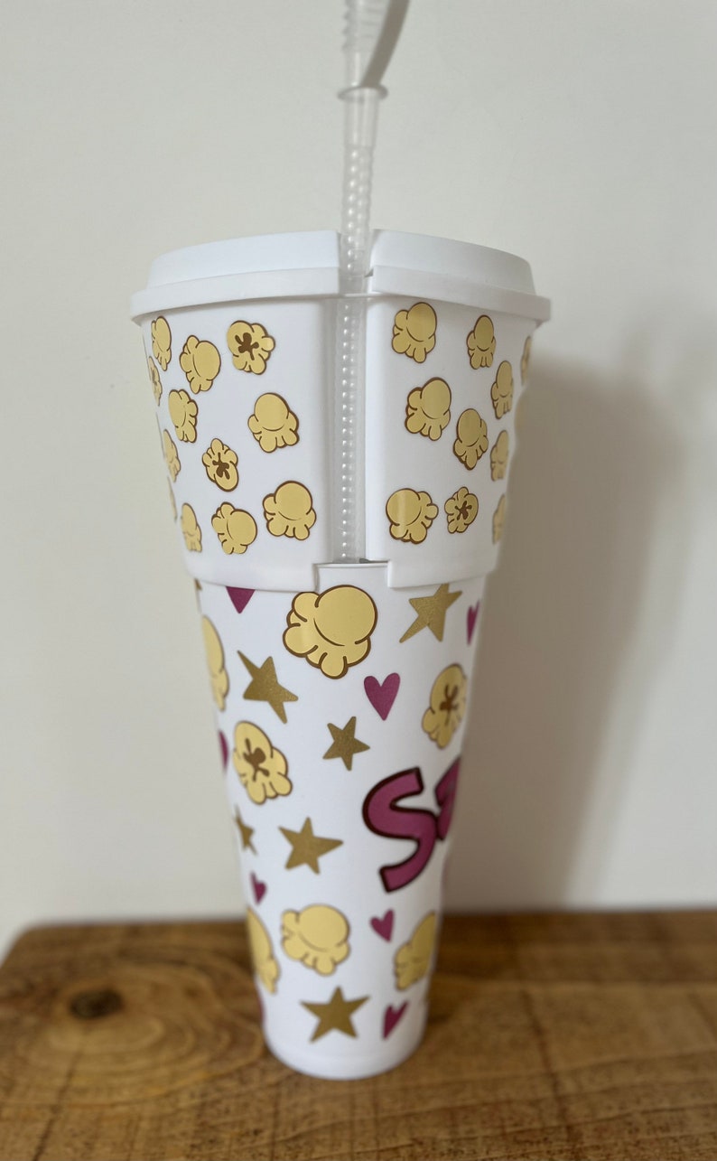 Sip and Snack Movie Night Mega Cups - Etsy UK