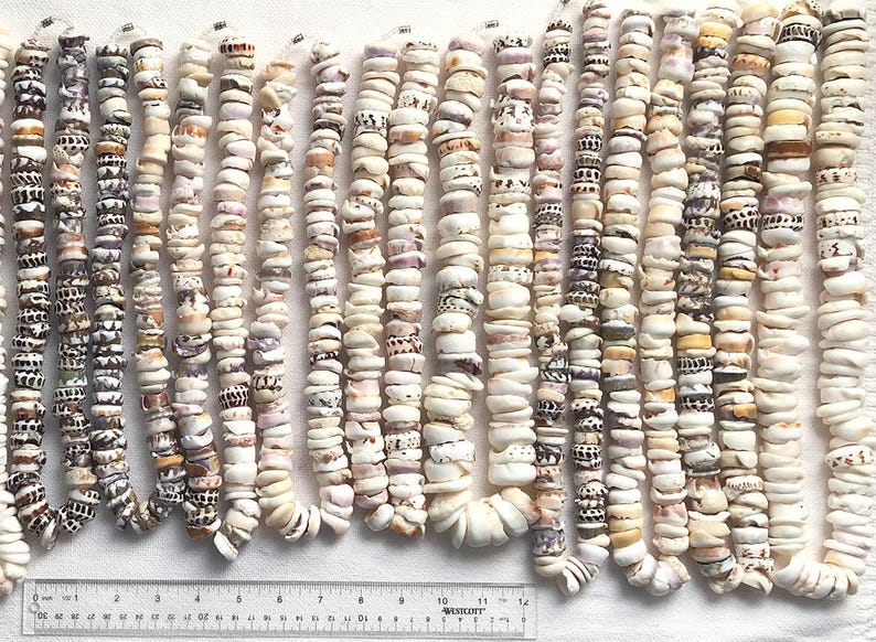 Genuine Tiger Puka Shells Necklaces - Etsy