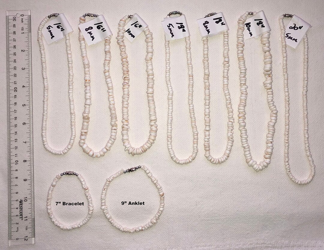 Genuine Puka Shells Necklaces - Etsy