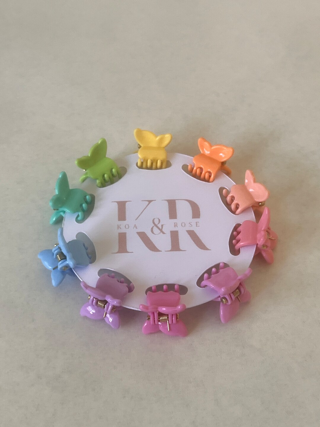 Mini Butterfly Claw Clips 10 Pack Butterfly Hair Clips Set of Claw ...