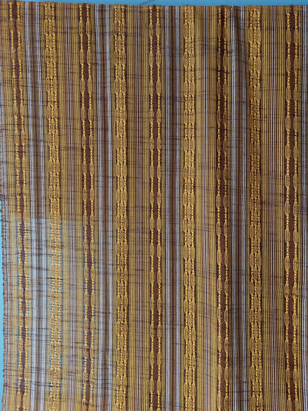 Vintage skandinavischer Stoff lichtdurchlässiges Mesh Boho-Stil, Retro ...