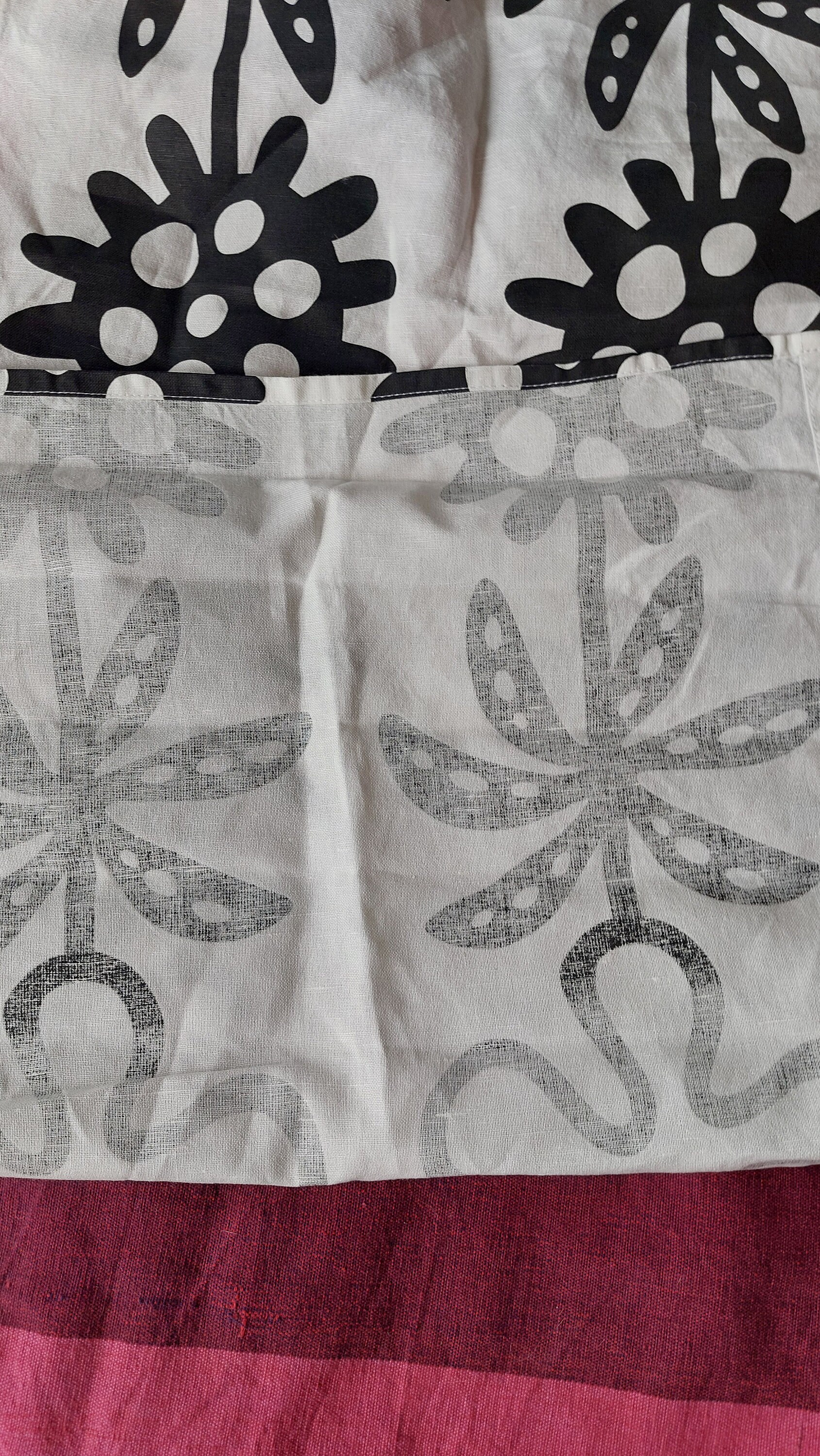 Klippan,design Lotta Glave,narrow Tablecloth/table Runner,flowers ...