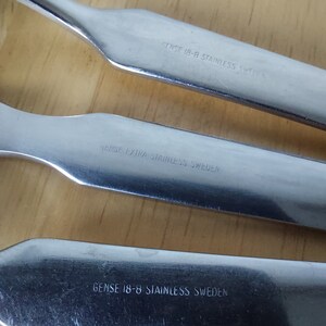 Vintage Gense, Sweden, Children's Cutlery Set, Spoon,fork and Knife ...