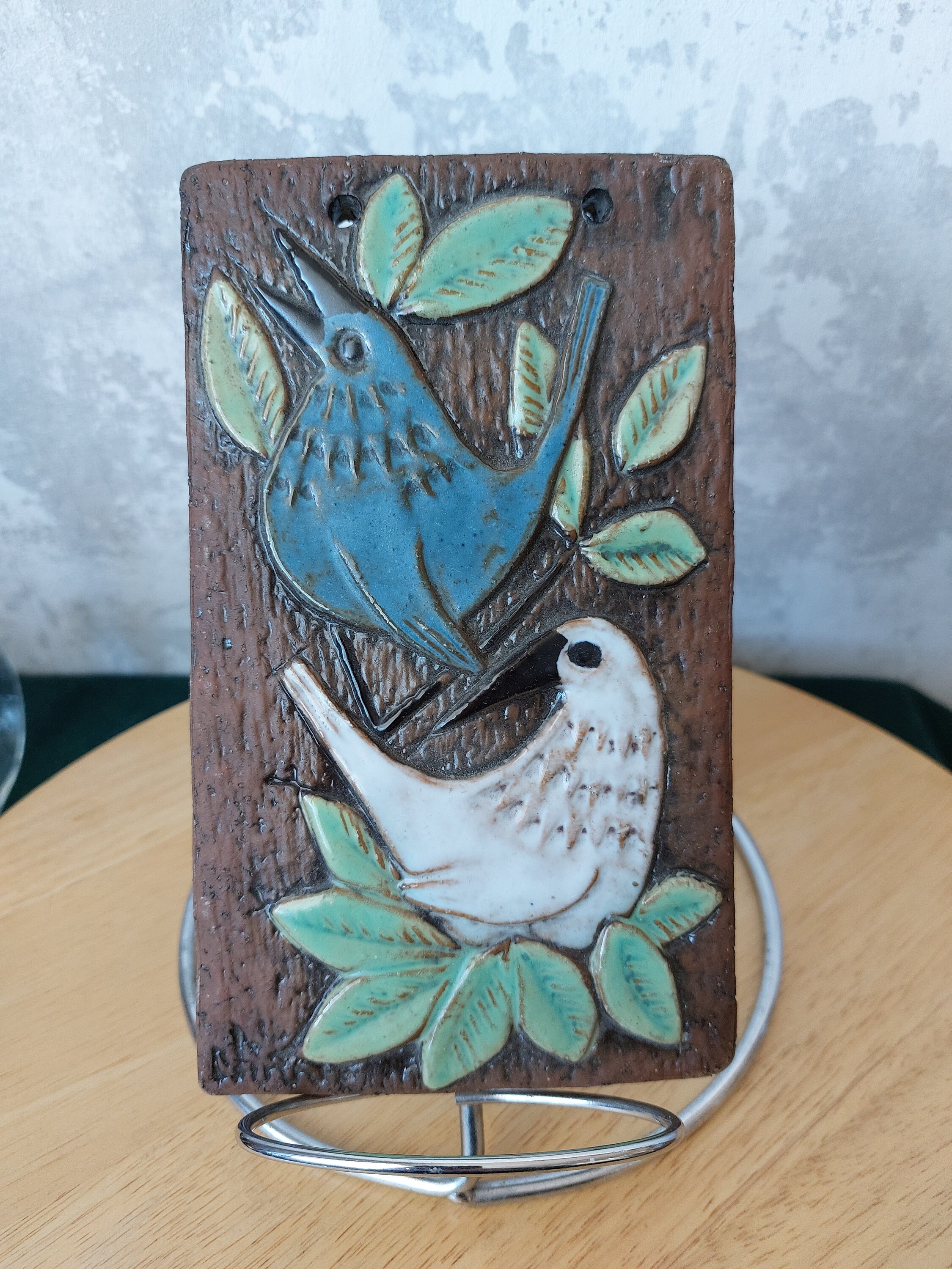 Wall Plaque/decor birds1960sdesign by Ninnie - Etsy