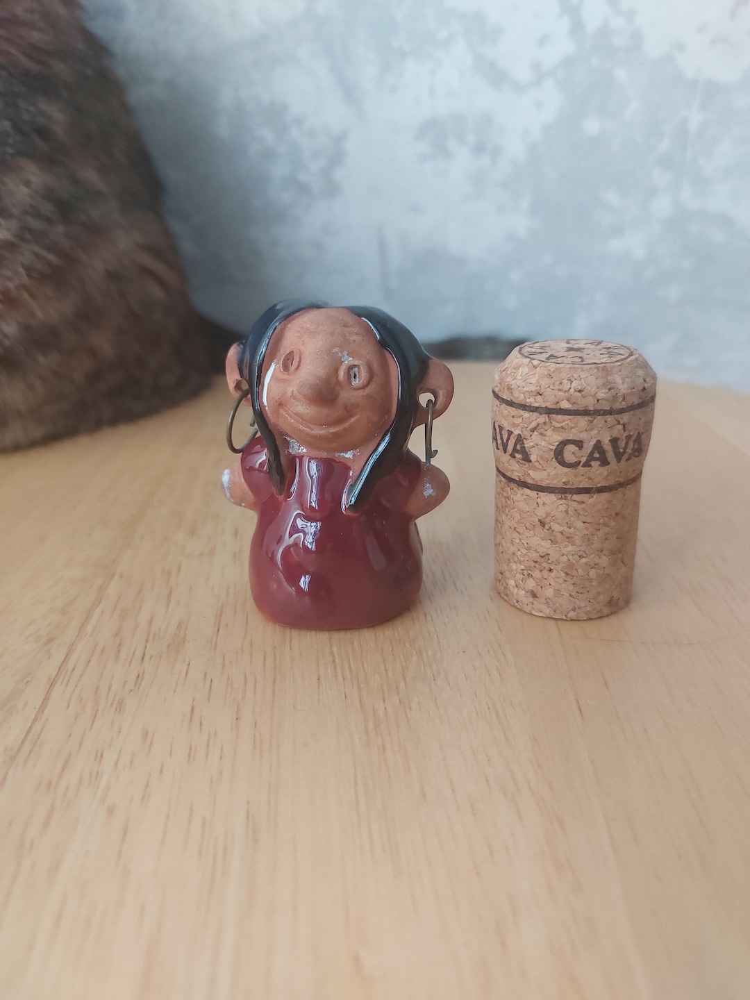 Ceramic Troll Glazed Figurine Signed Kej,made in Sweden by Karl Erik ...
