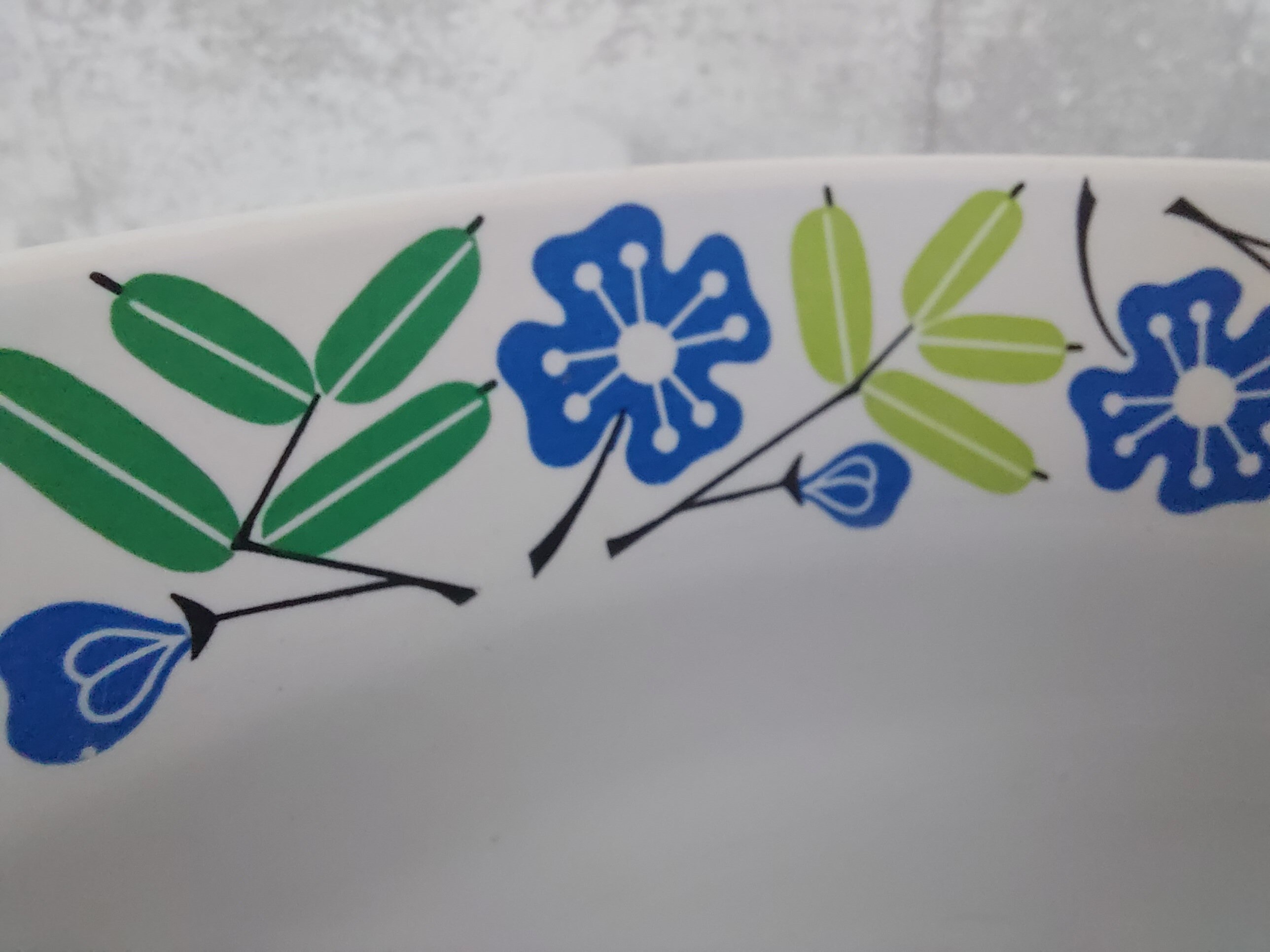 Gustavsberg IngarÖ,big Bowl,design by Britt-louise Sundell,sweden - Etsy