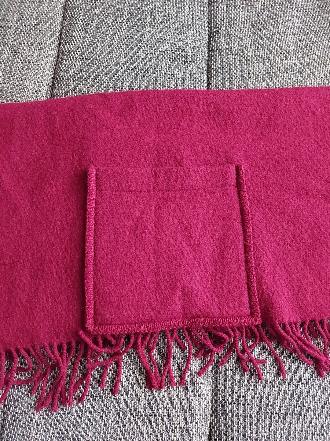 Hemlin,finland,lapuan Kankurit OY Pocket Shawl,intense Burgundy Color ...