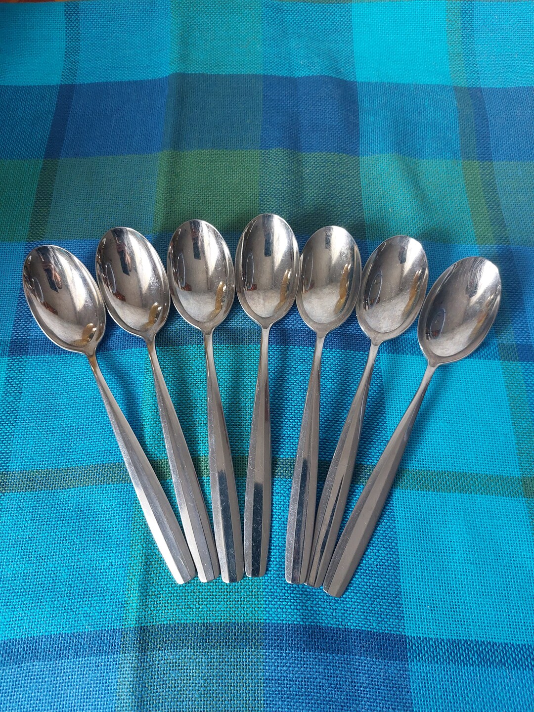 Hackman Carelia,set of 7 Dinner Spoons,designed by Bertel Gardberg ...