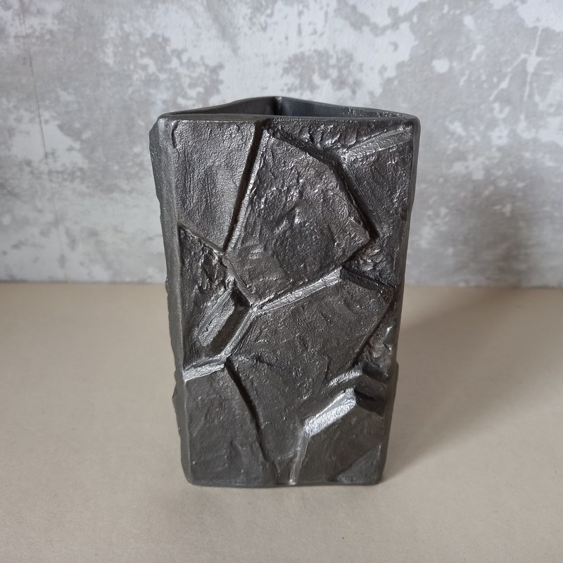 Tin Vase - Etsy