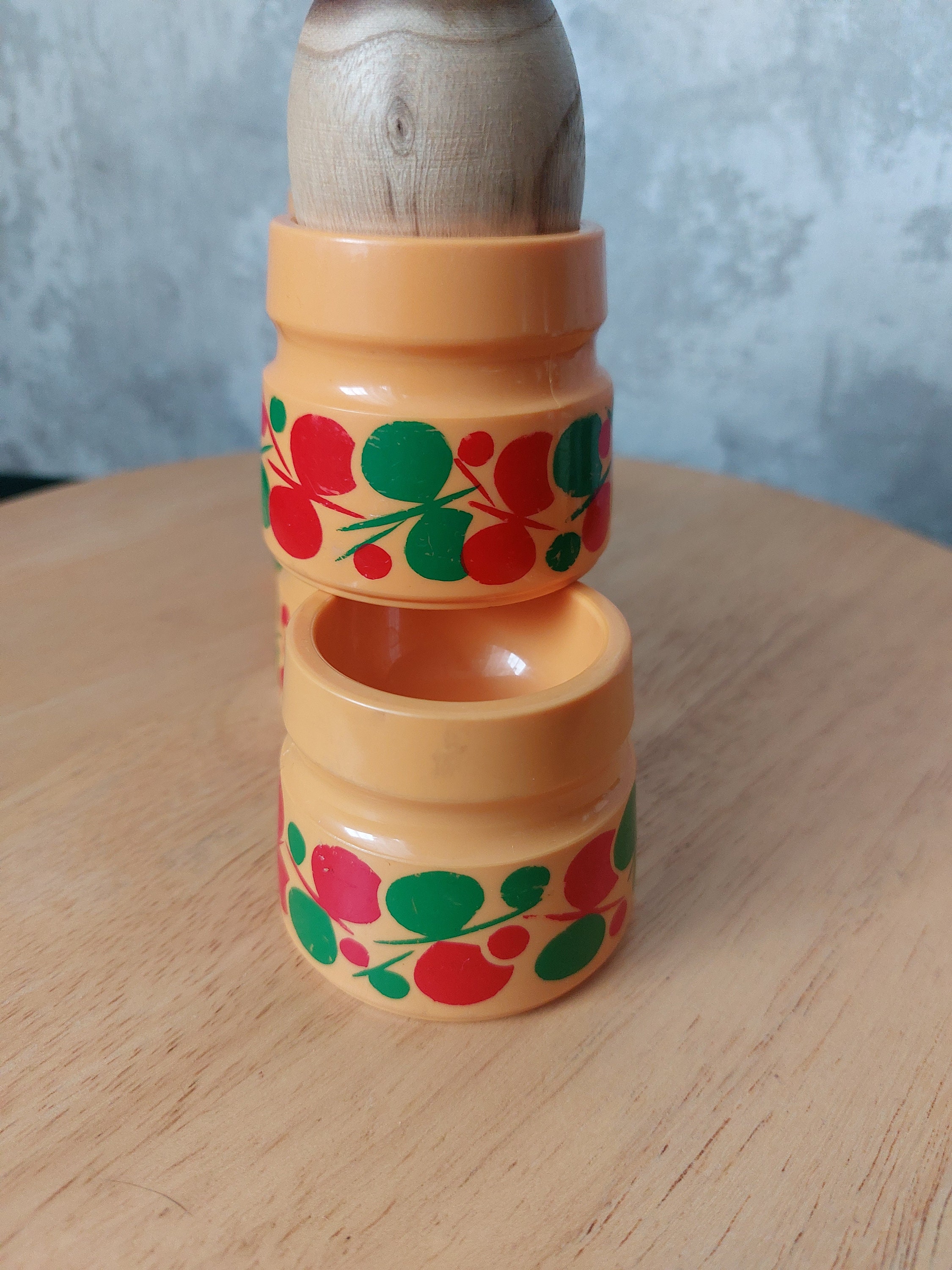 Set of 5 Eggs Cups, Emsa ,W. Germany ,space Age. - Etsy