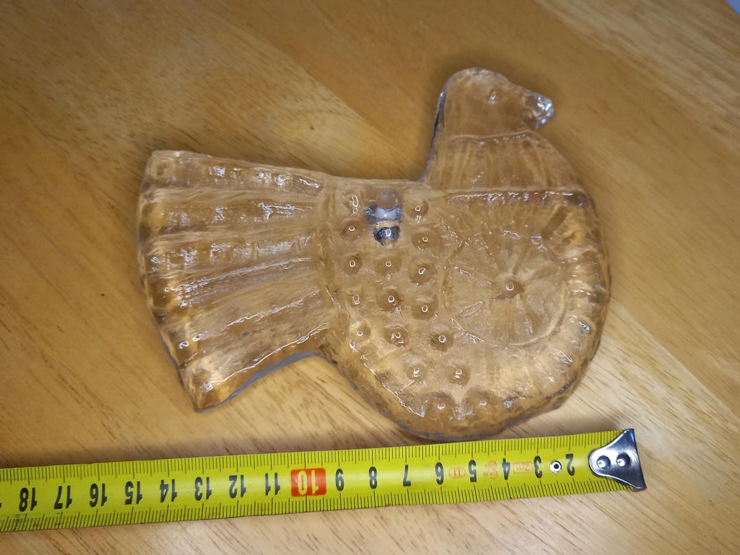 Pukeberg ,stig Kärrstrand, Glass Dove Window Decoration Suncatcher ...