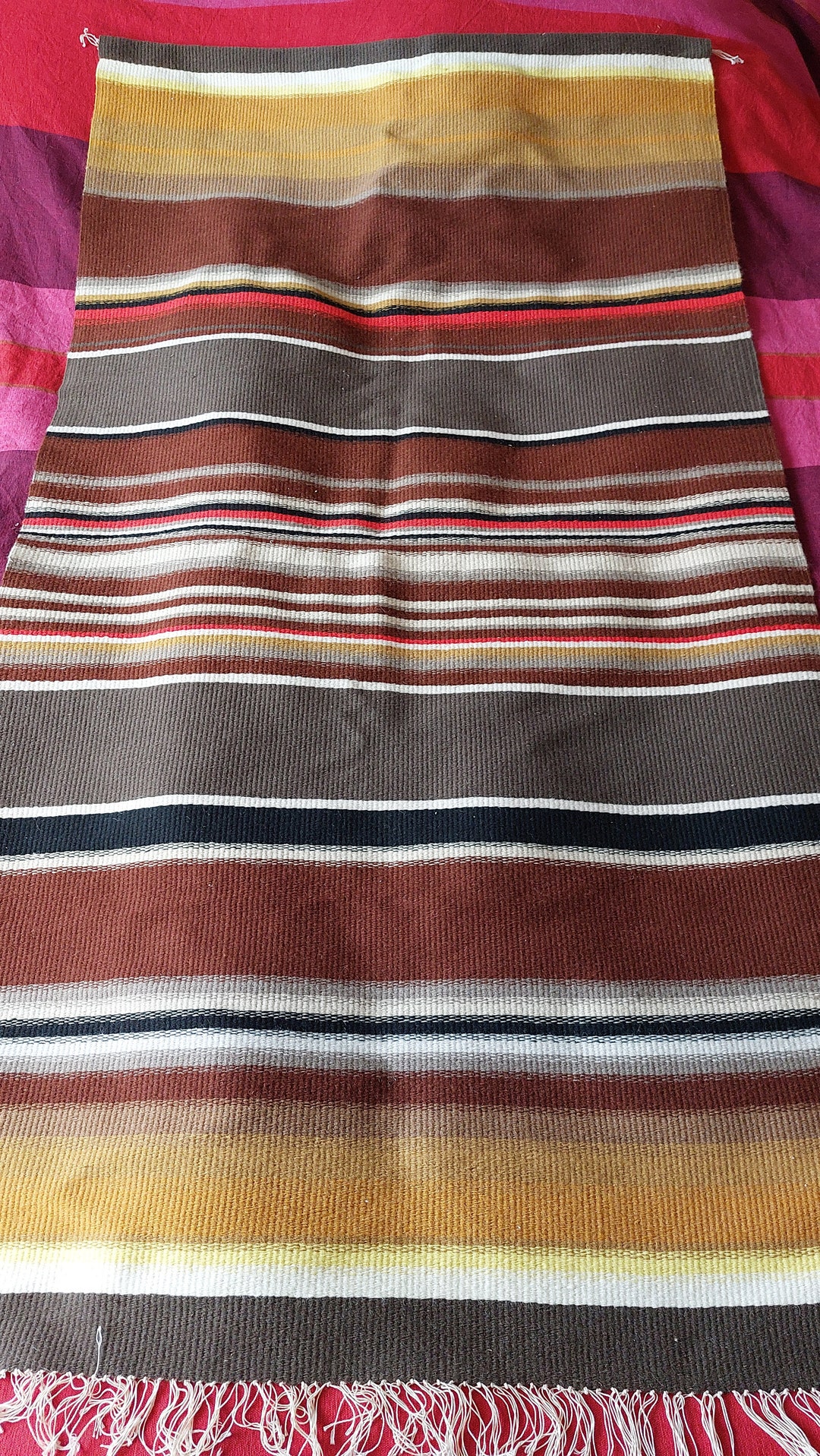 Vintage Finnish Large Raanu,mid Century Tapestry Wall Hanging, 1960s ...