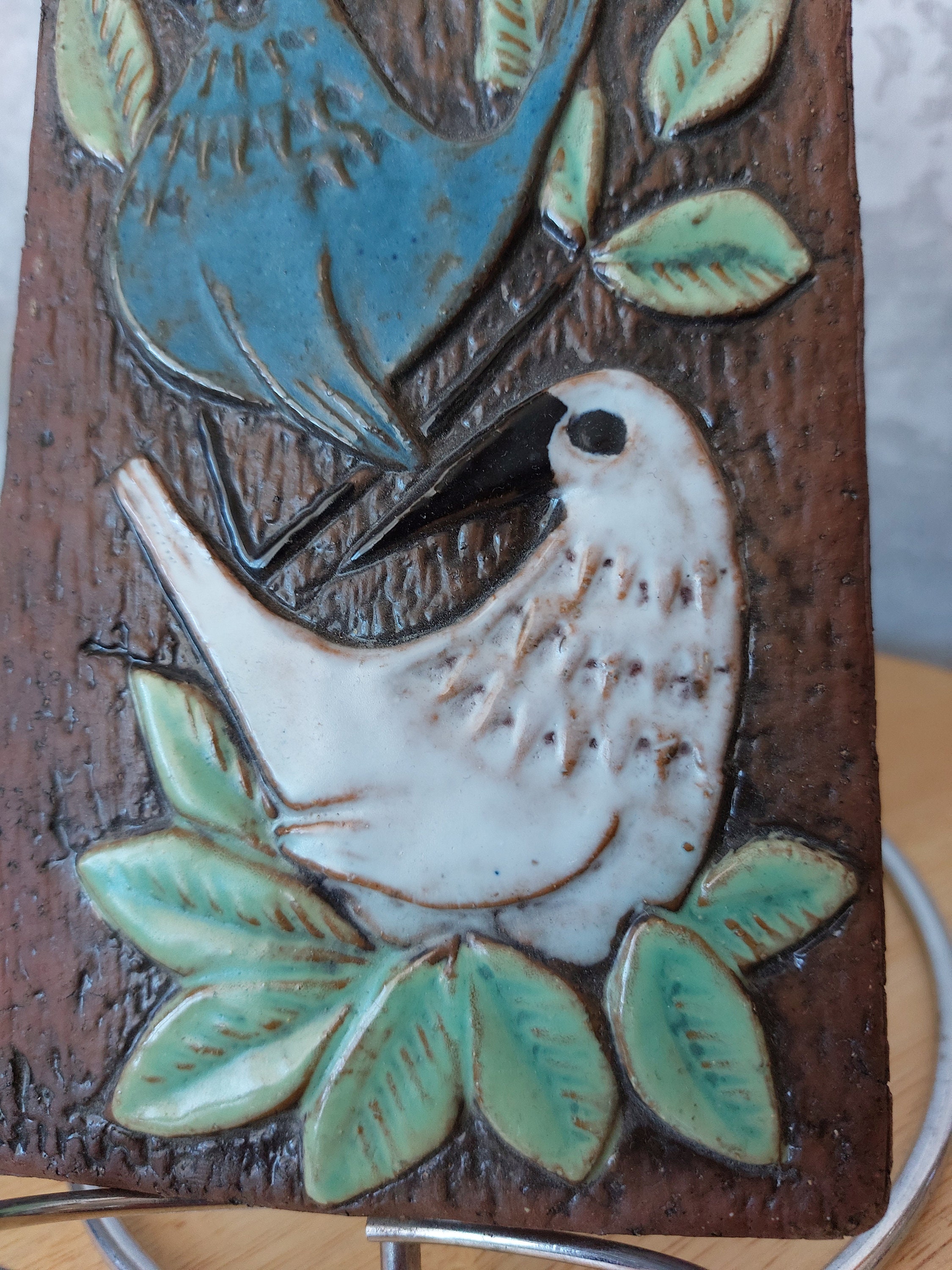 Wall Plaque/decor birds1960sdesign by Ninnie - Etsy