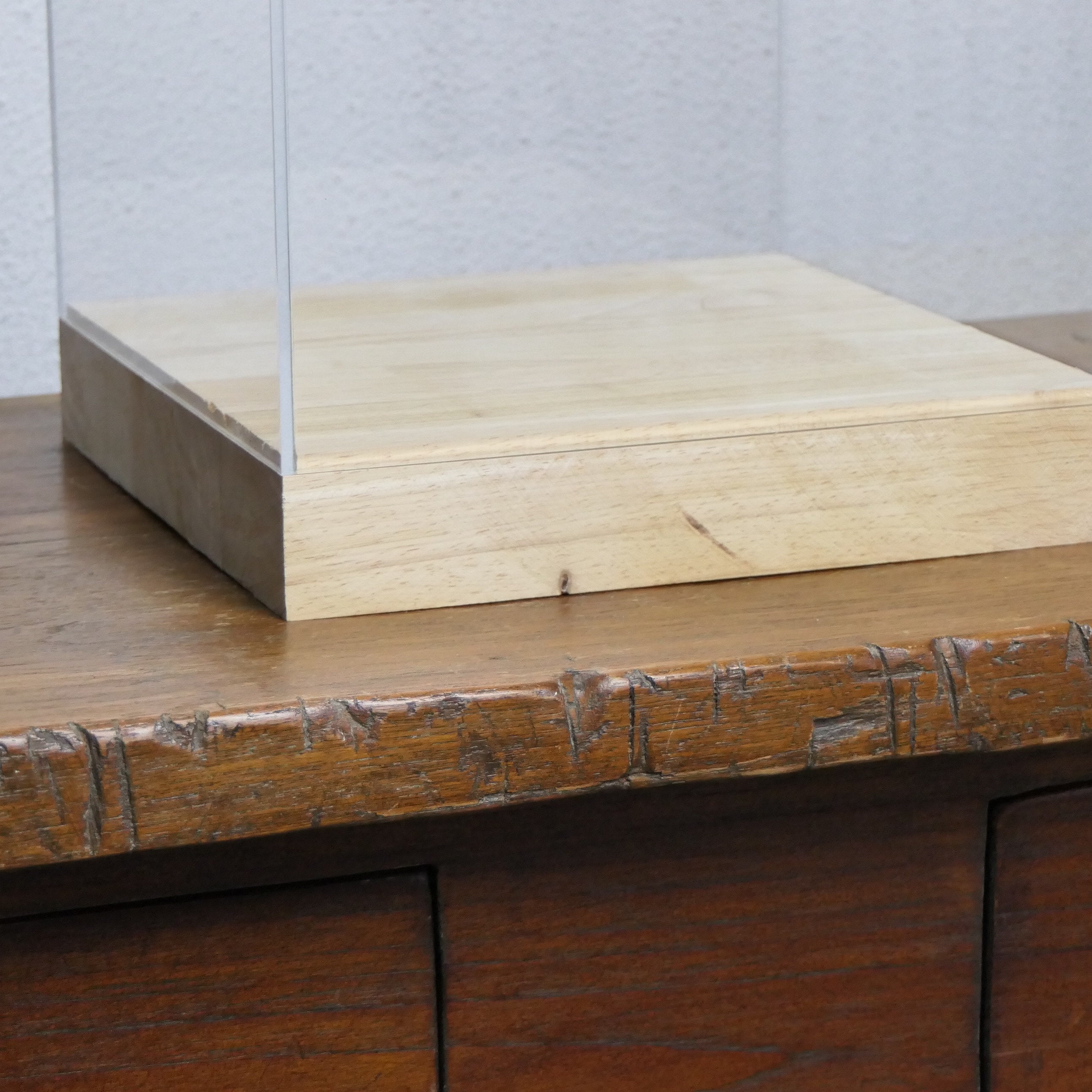 Acrylic Showcase, Display Case, With Wooden Base, Multiple Dimensions ...