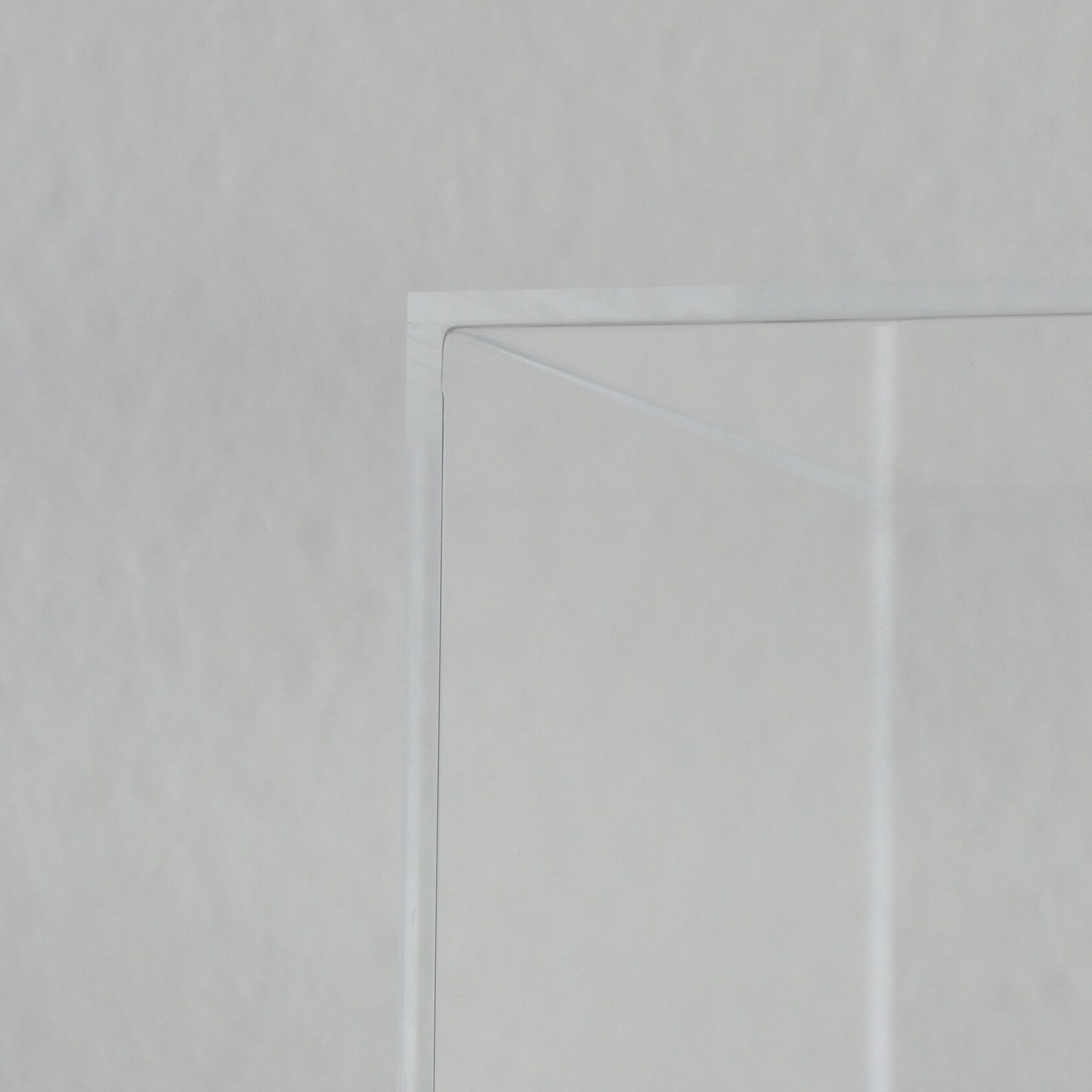 Acrylic Showcase, Display Case, With Black Wooden Base 20 X 20 X 40 Cm ...