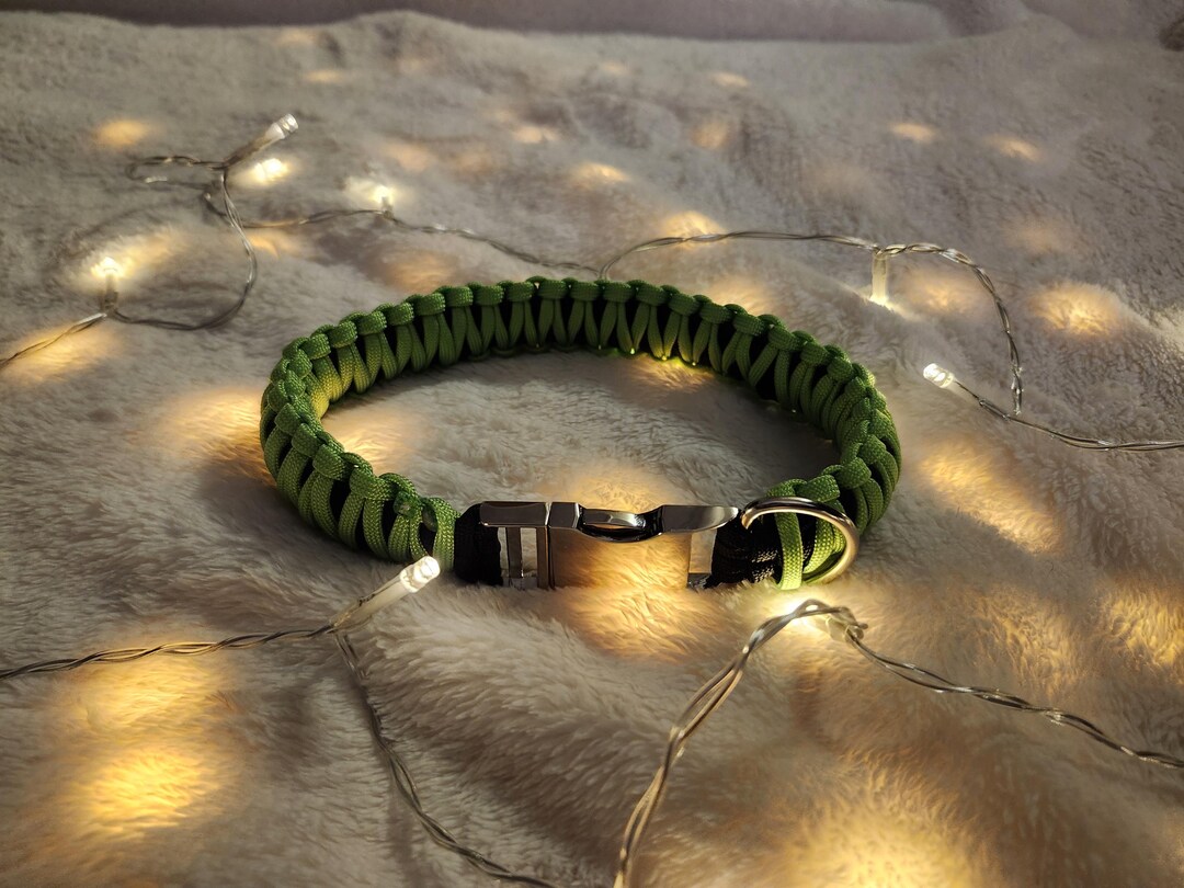 Green& Black King Cobra Collar - Etsy