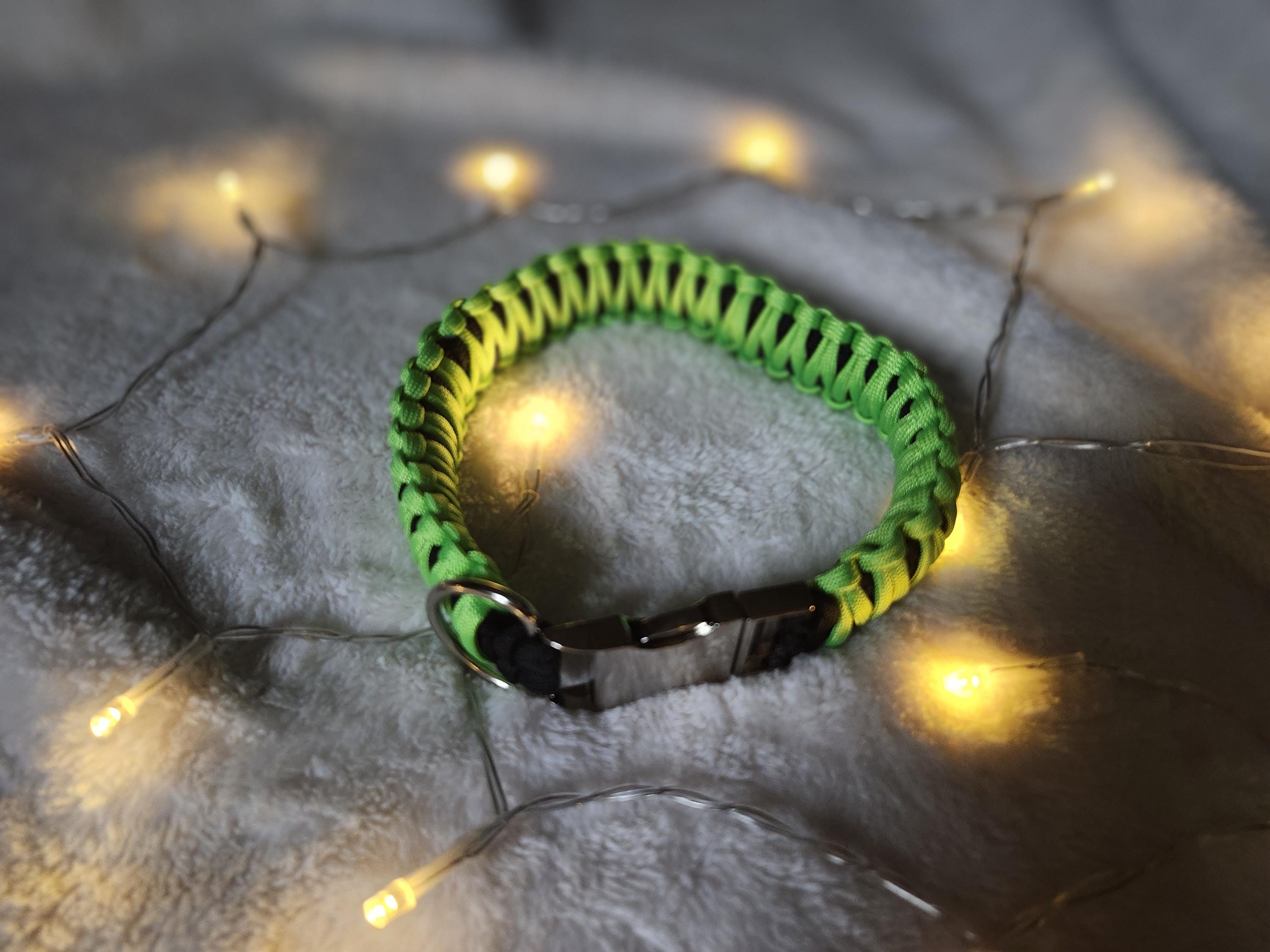 Green& Black King Cobra Collar - Etsy