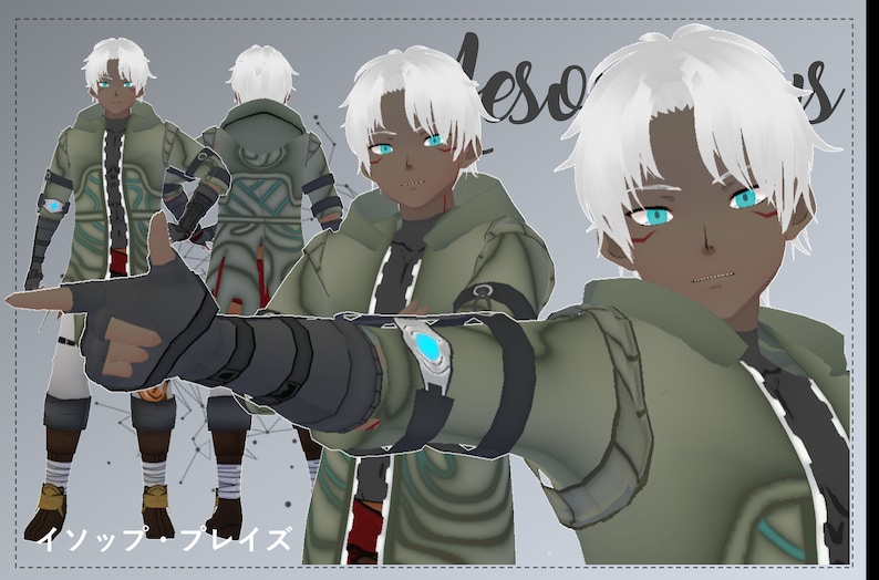 Vtuber and Vrchat Custom Avatar Commission for Streaming and Games - Etsy