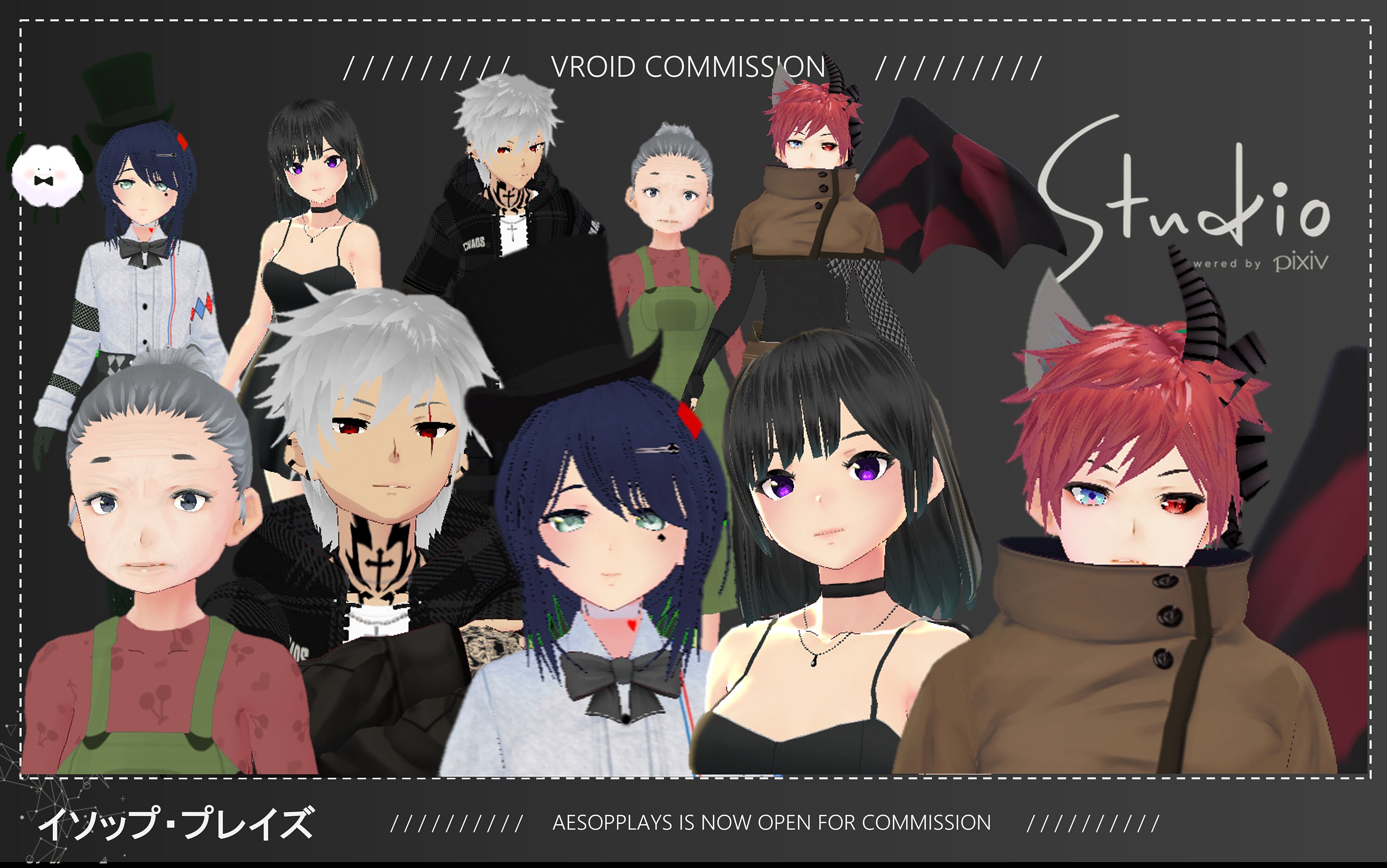 Vtuber and Vrchat Custom Avatar Commission for Streaming and Games - Etsy