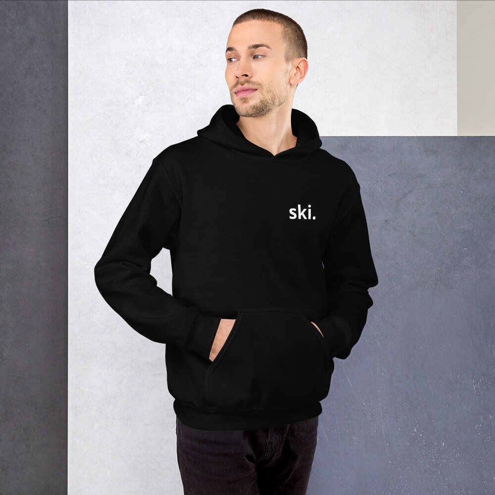 Ski. Hoodie - Etsy