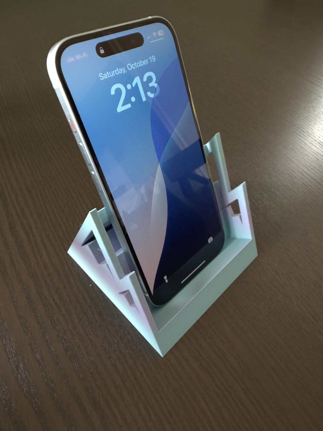Mountain Phone Stand | 3D Printed | Brown, White, Grey, Various Colors ...