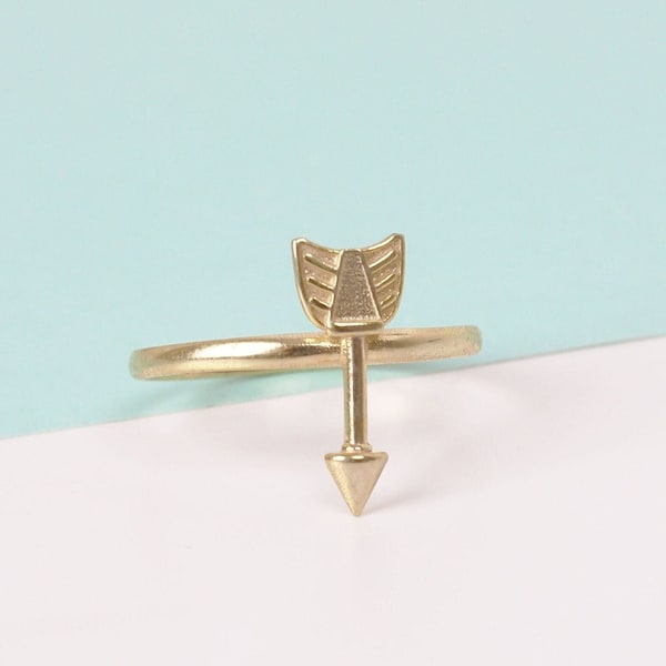 Arrow Ring - Etsy