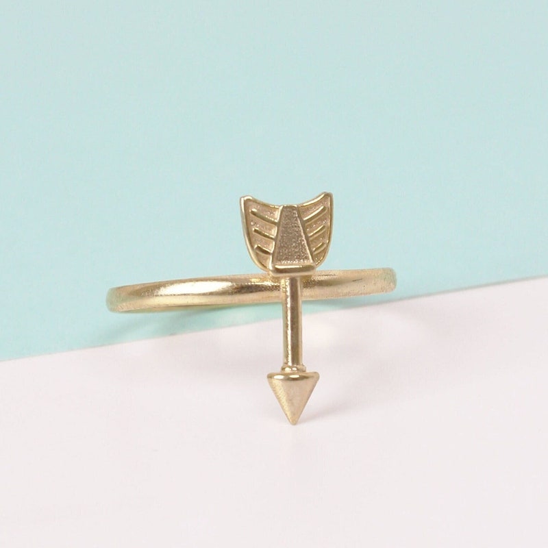Arrow Ring - Etsy