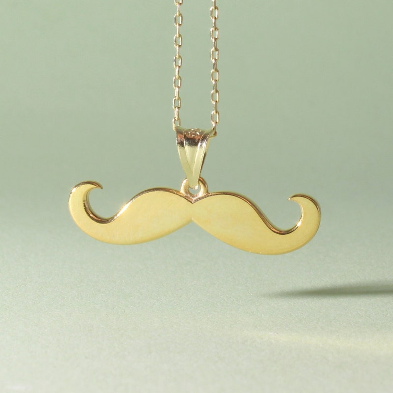 Mustache Necklace - Etsy