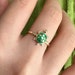 Gold Turtle Ring Tortoise Ring Green Enamel Ring Silver Turtle Ring ...