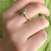 Gold Turtle Ring Tortoise Ring Green Enamel Ring Silver Turtle Ring ...