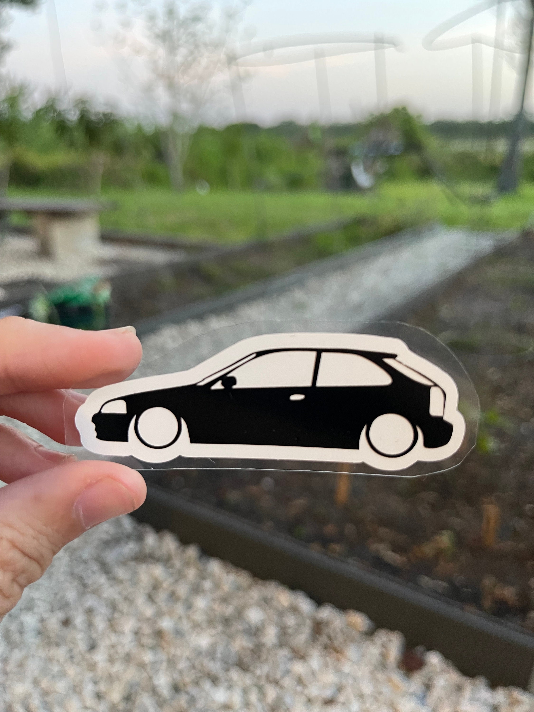 Japanese JDM Sticker Honda Civic Die-cut Silhouette Vinyl Decal ...