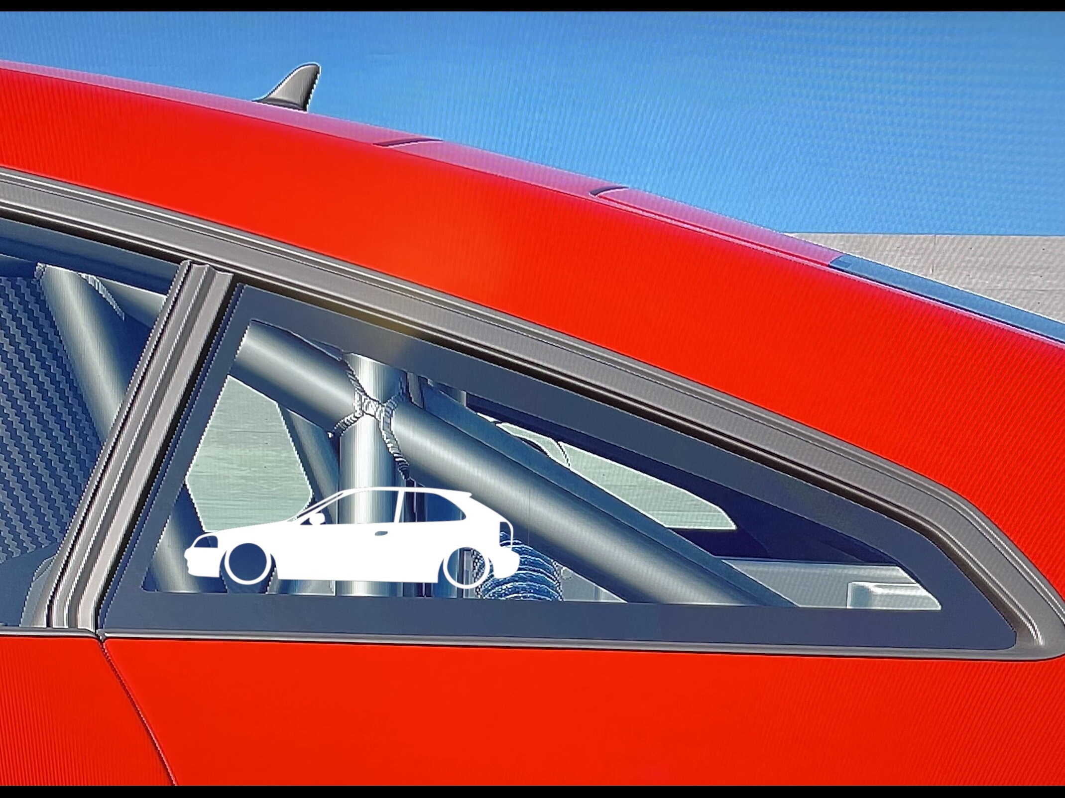 Japanese JDM Sticker Honda Civic Die-cut Silhouette Vinyl Decal ...