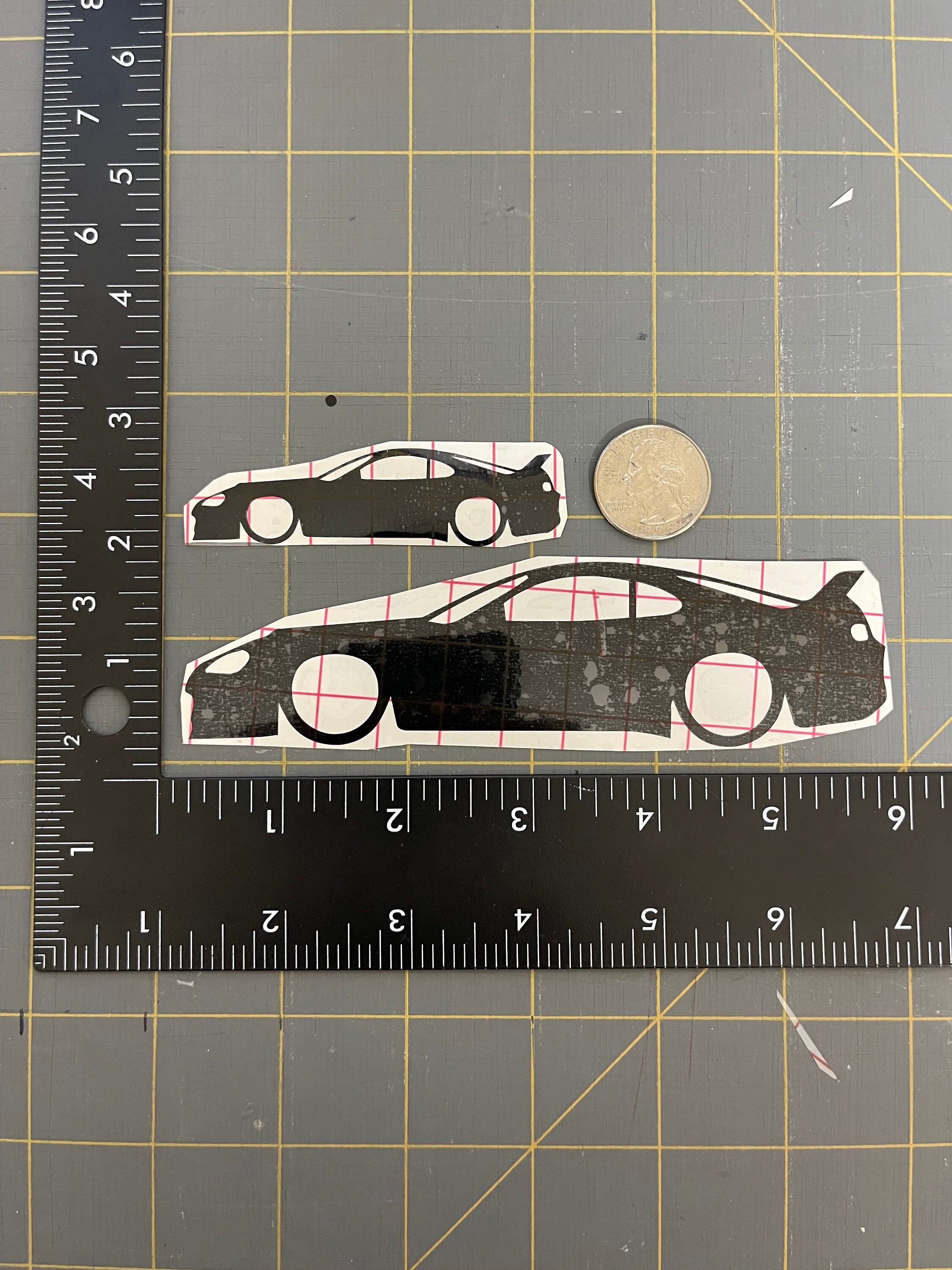 Japanese JDM Sticker | Toyota Supra MK4 | Die-cut Silhouette Vinyl ...