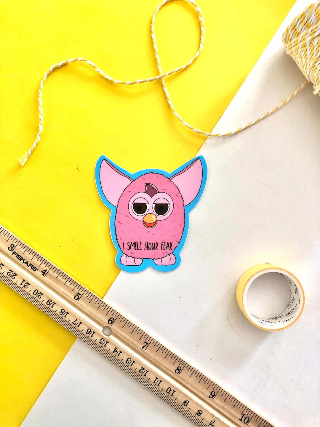 Evil Furby Sticker Furby Stickers Funny Stickers Retro Stickers Laptop ...