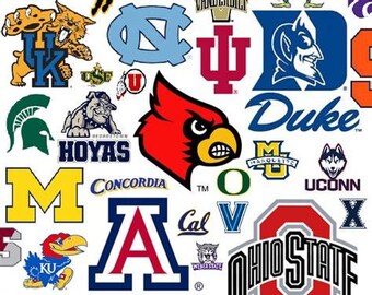 College Team Sticker | Etsy