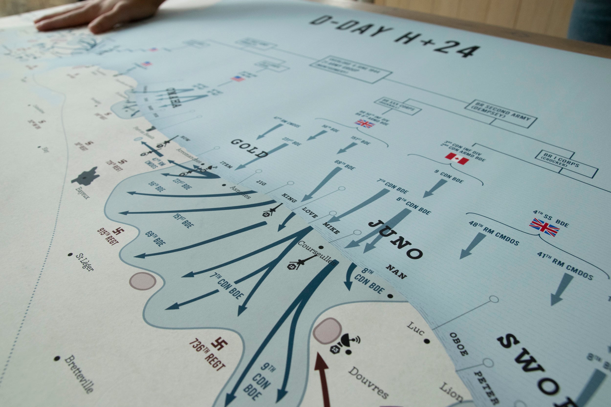 D Day Kaart D Day | Museon Omniversum