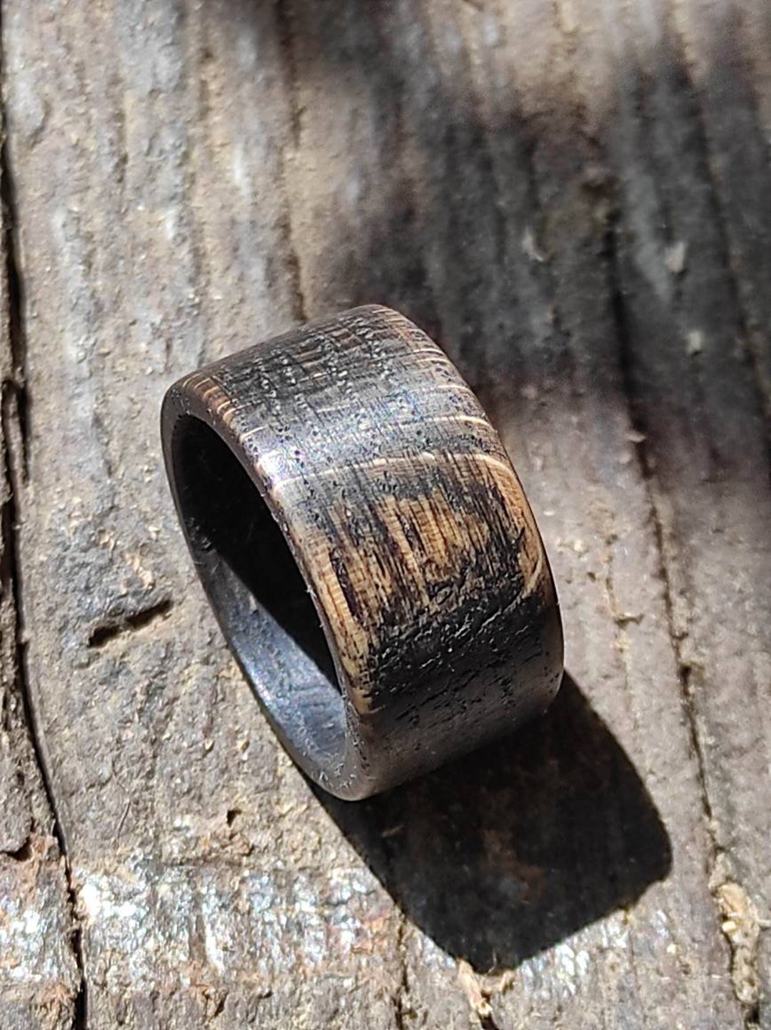 Mydreamwood Edler Holzring ERIK black Used Edition - Etsy