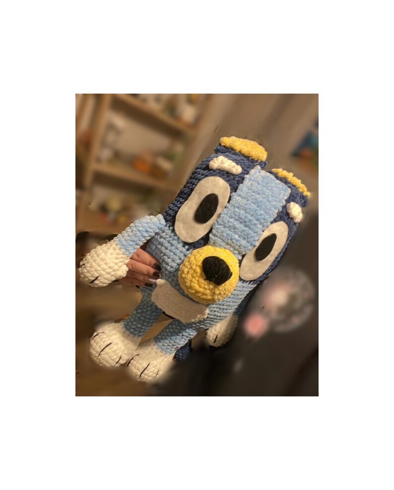 Handmade Bluey Plush - Etsy