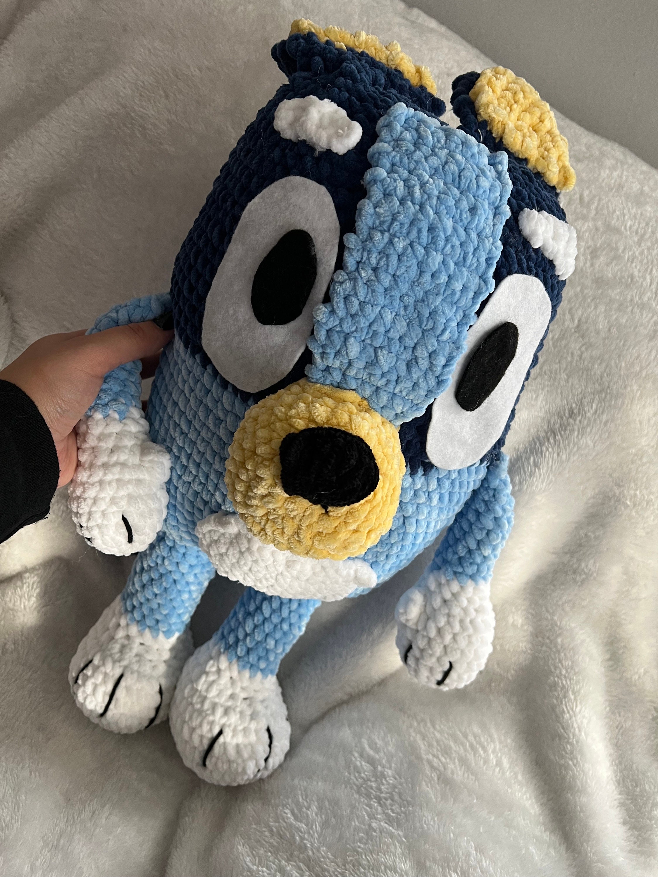 Handmade Bluey Plush - Etsy