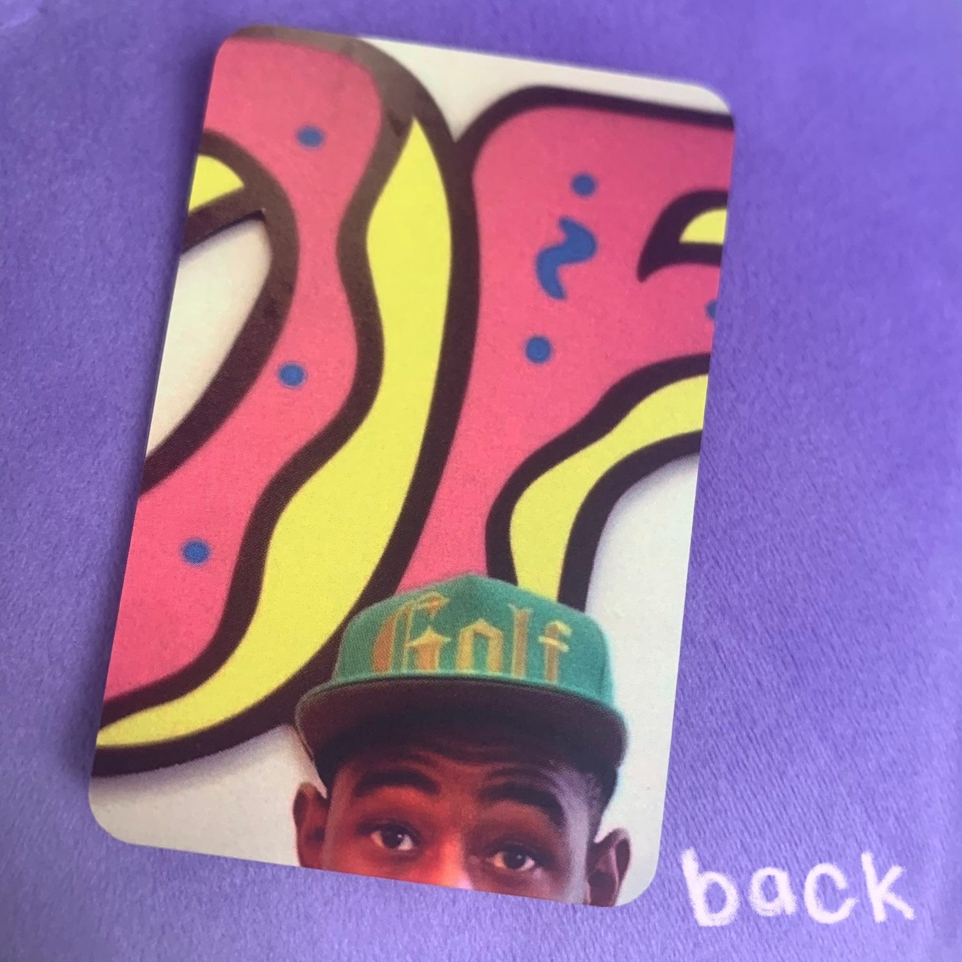 Tyler the Creator Unofficial Fanmade Photocard - Etsy