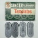 Vintage Singer Buttonholer Templates for Buttonholers 160506 and 160743 ...