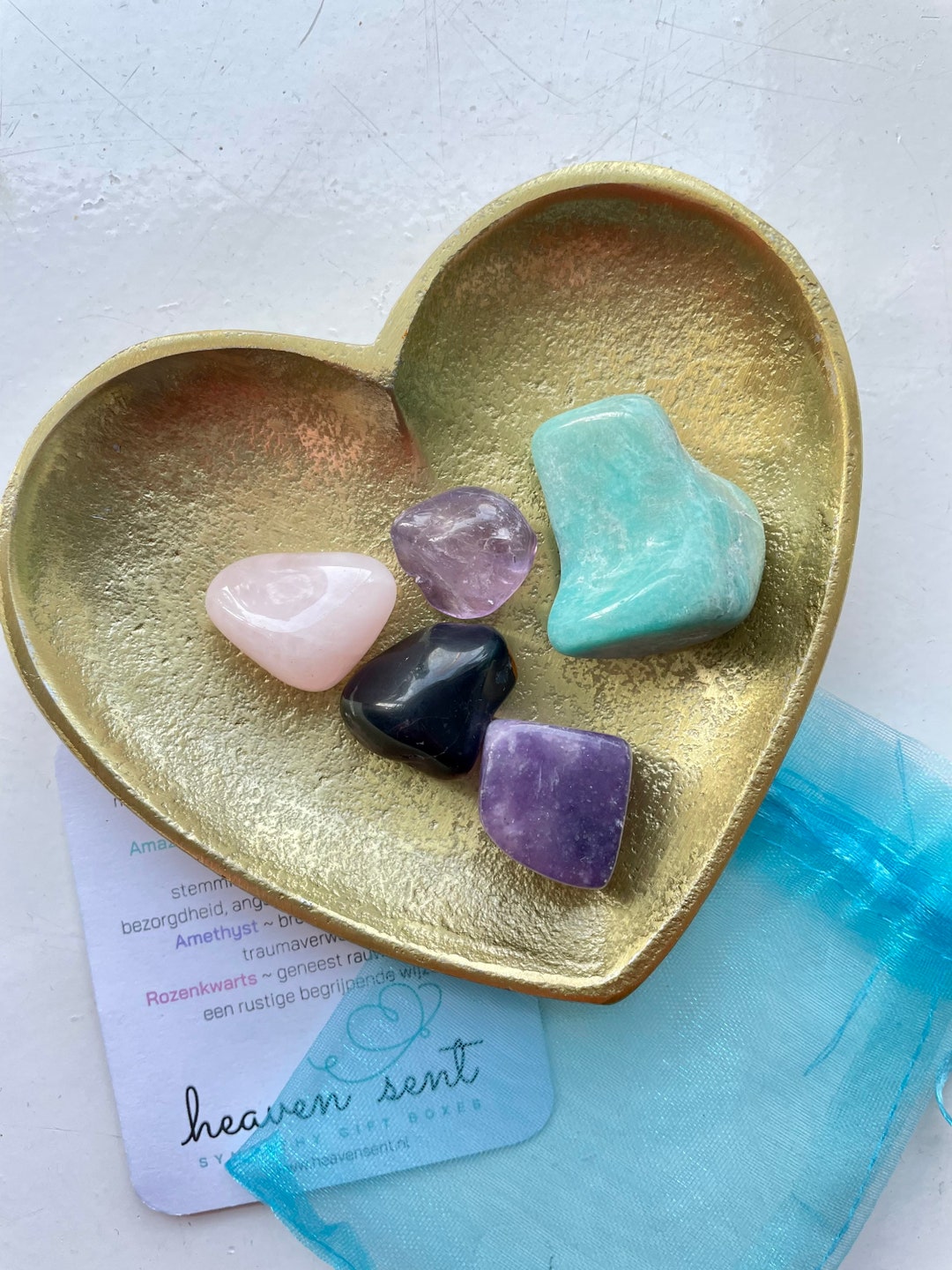 Crystals for Grief and Loss Bereavement Crystal Kit - Etsy