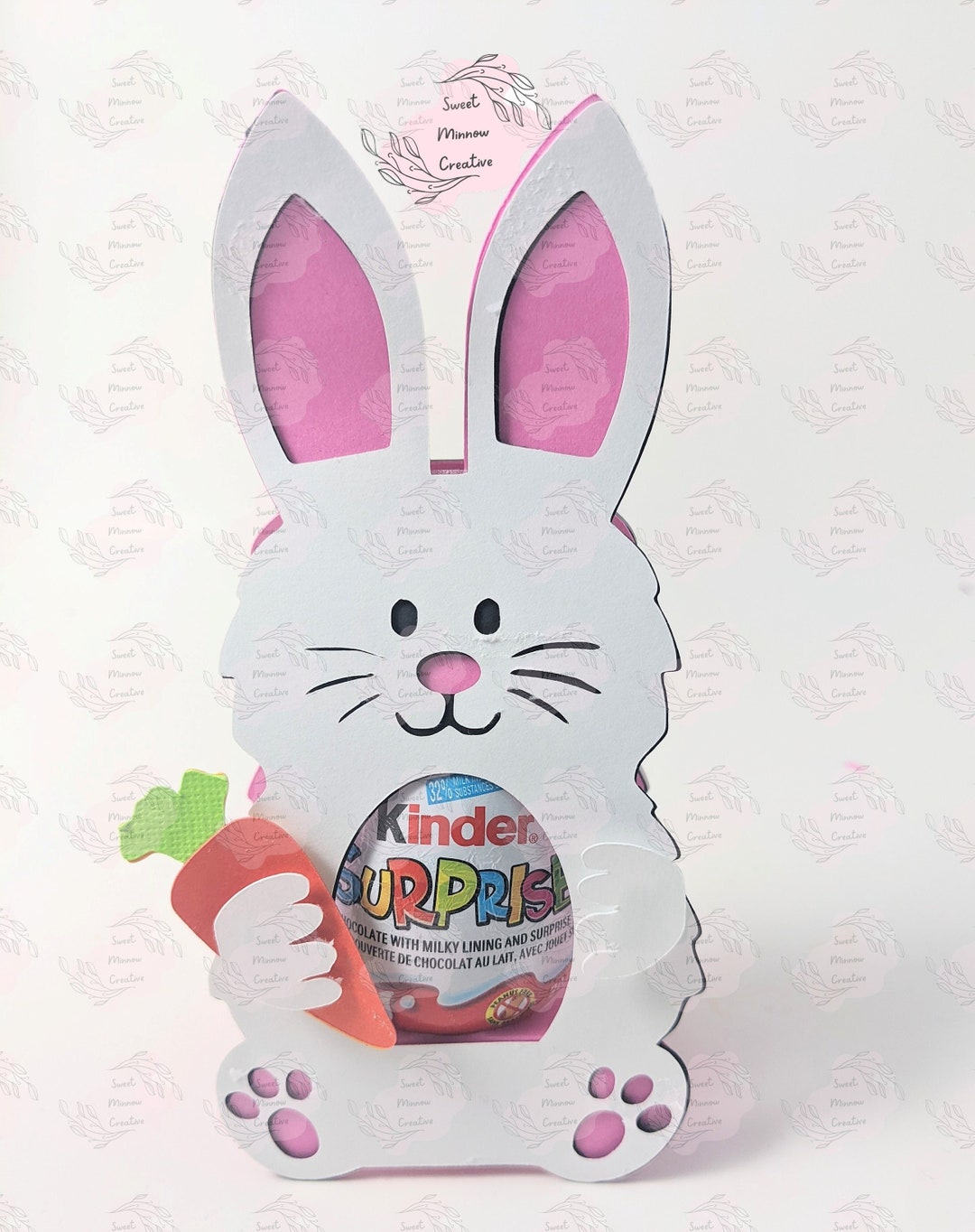 CUT FILE Easter Bunny Chocolate Egg, Easter Basket, Kids Easter Gift ...